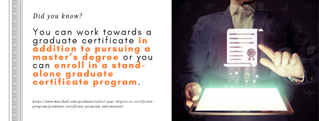 All About Grad Certificates - Grad School Center