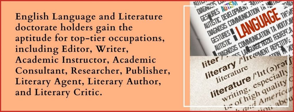 20 Best Doctor of English Language and Literature (D.Litt.) Graduate ...